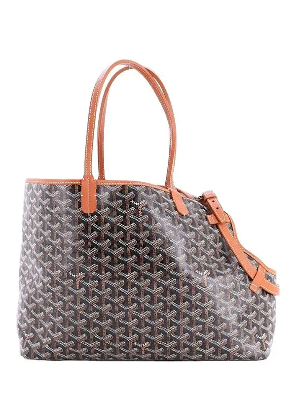 Goyard Chien Gris Pet Carrier Tote - Black