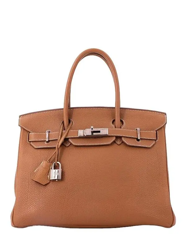 Hermès Birkin 30 Handbag - Gold