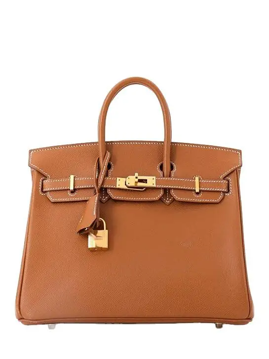 Hermès Birkin 25 Handbag - Gold
