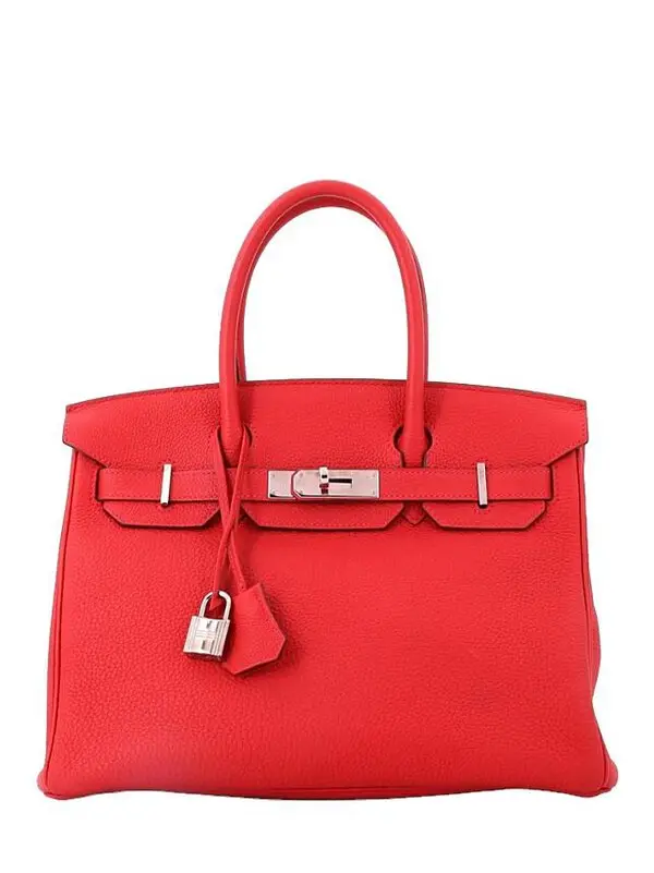 Hermès Birkin 30 Handbag - Geranium