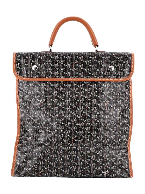 Goyard Sainte Lucie Bag Coated Canvas - Brown