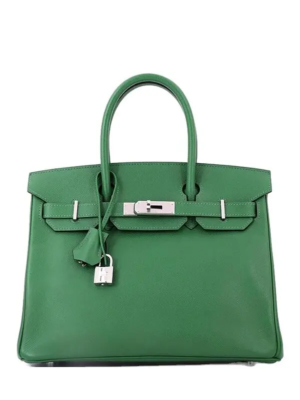Hermès Birkin 30 Handbag - Vert Bengale