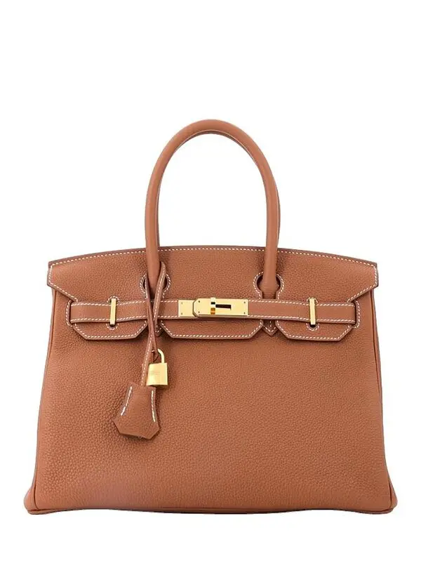 Hermès Birkin 30 Handbag - Gold