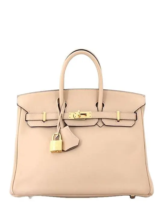 Hermès Birkin 25 Handbag With Gold Hardware - Trench