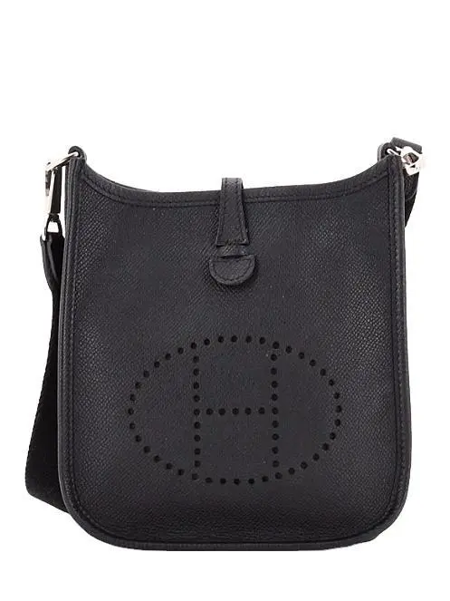 Hermès Tpm Evelyne Bag Gen Iii Epsom - Black