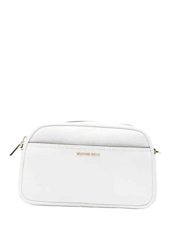 Michael Kors Jet Set Camera Crossbody Bag - White