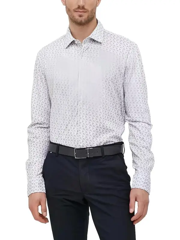 JOOP! Floral-print Shirt - White