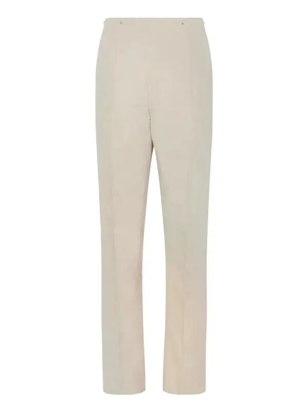 MAISON MARGIELA Buttoned Trousers - Neutrals