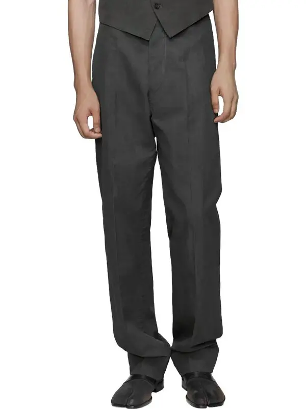 MAISON MARGIELA Belt Loop Trousers - Grey