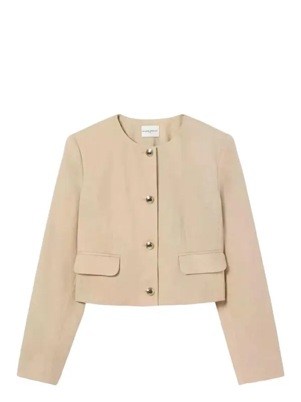 Claudie Pierlot Buttoned Jacket - Neutrals