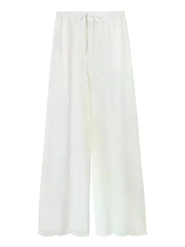 Claudie Pierlot Lace Trousers - White