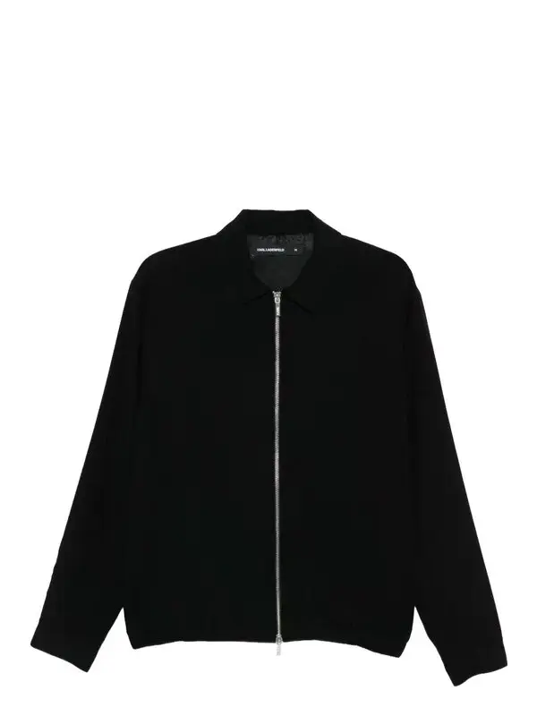 Karl Lagerfeld Zip-fastening Jacket - Black