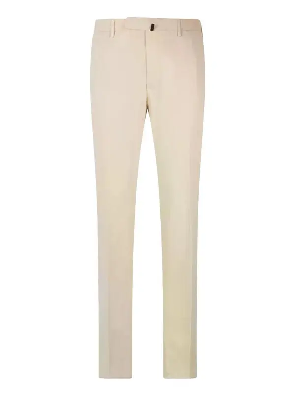 Incotex Button-detail Trousers - Neutrals