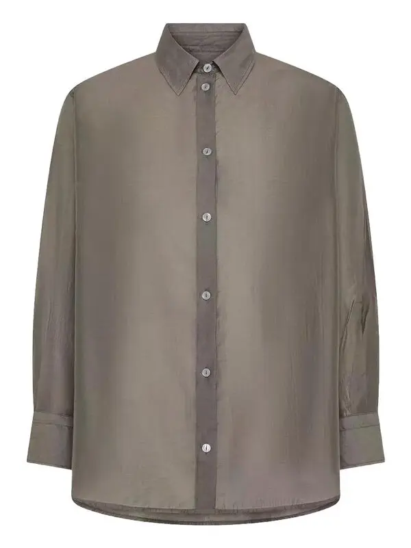 CRUNA Yvonne Buttoned Shirt - Grey