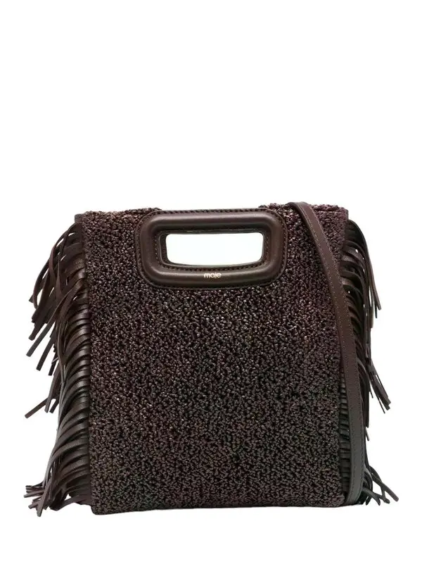 Maje Fringe Top-handle Tote Bag - Brown