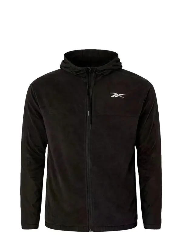 REEBOK Fleece Zip-up Hoodie - Black