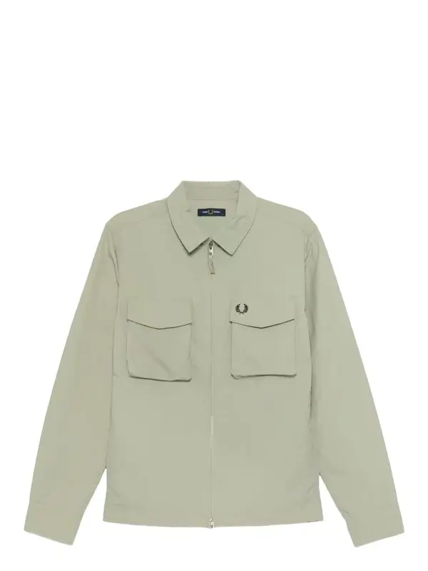 Fred Perry Ripstop Jacket - Green