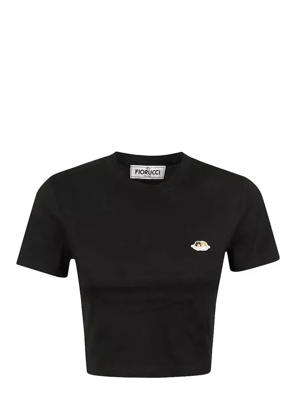 Fiorucci Angels Patch T-shirt - Black