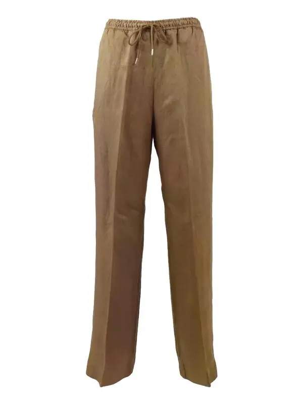 BRIGLIA 1949 Drawstring Trousers - Brown