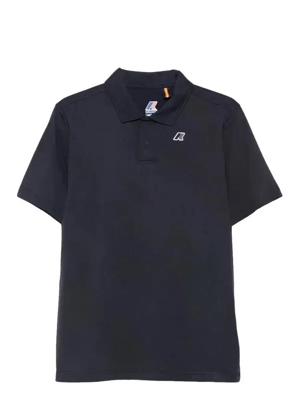 K-WAY Decouvrir Logo Polo Shirt - Blue