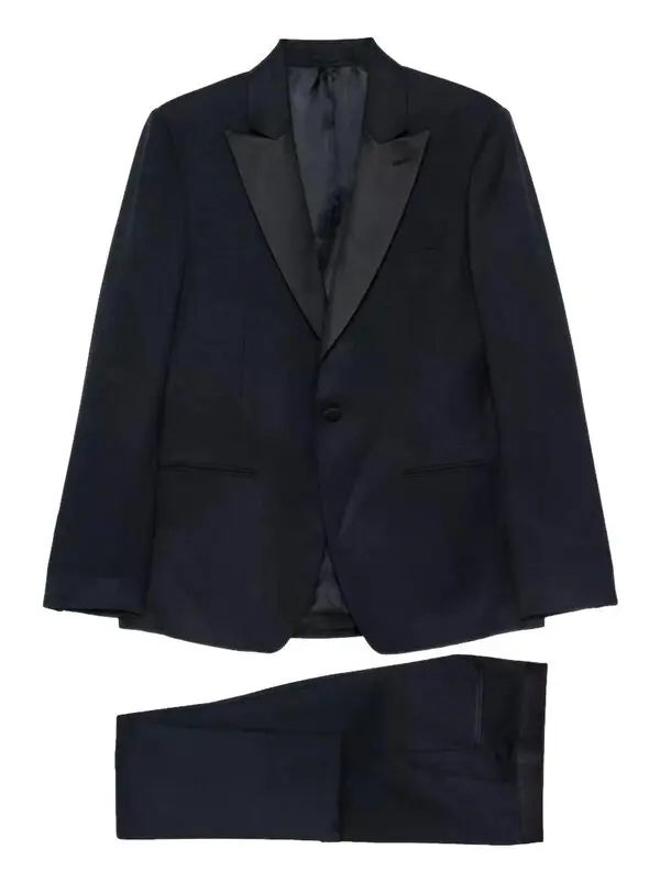 LARDINI Single-breasted Suit - Blue