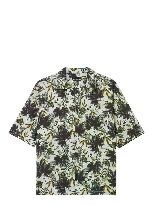 FIVE CM Floral Pocket Shirt - Neutrals