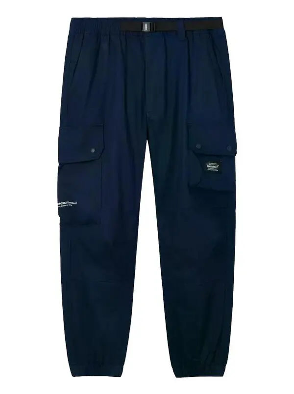 FINGERCROXX Pocket Belt Trousers - Blue