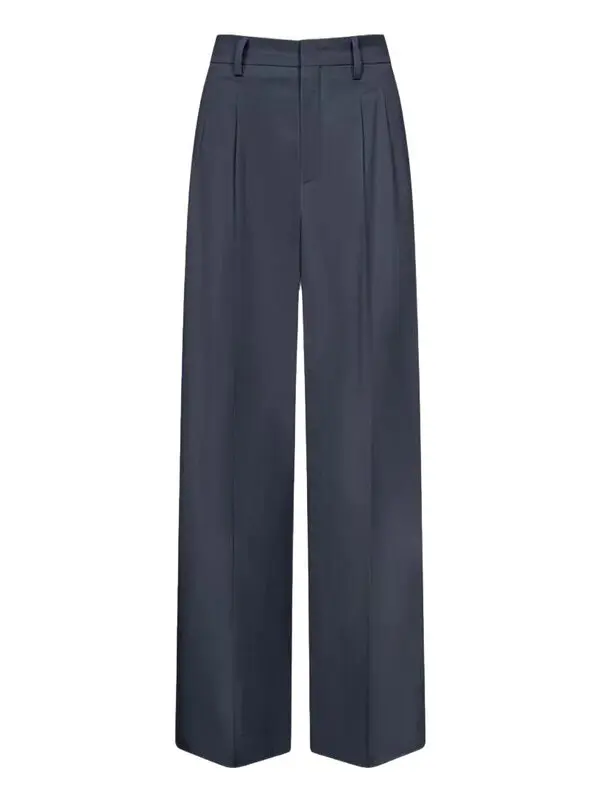 ROSSI Noa Pleated Trousers - Blue