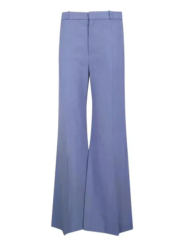 Chloé Flared Trousers - Blue