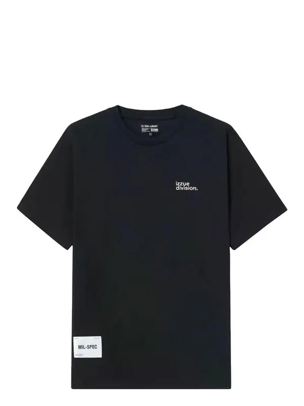 Izzue Logo-print T-shirt - Black