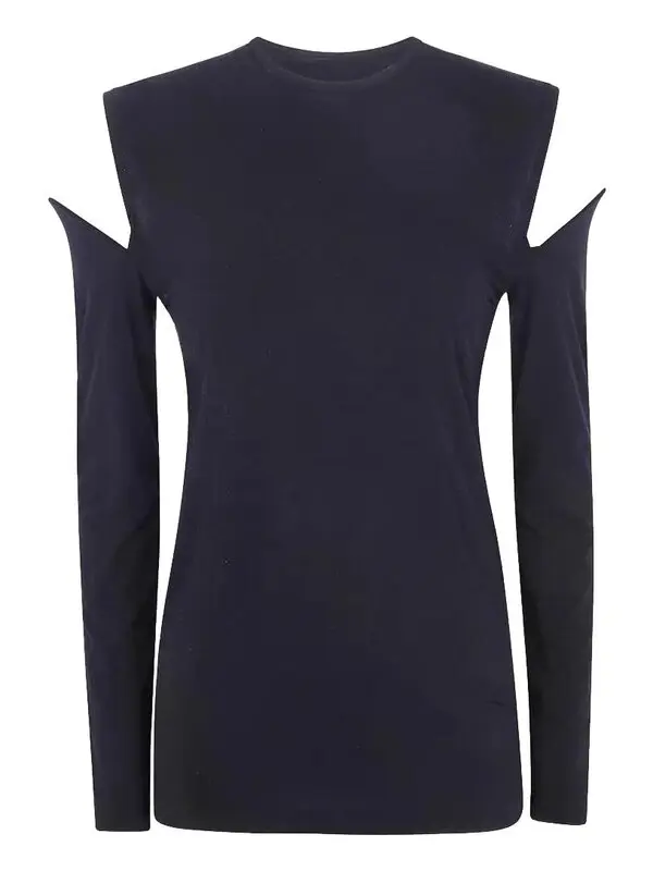 Junya Watanabe Cut-out T-shirt - Black