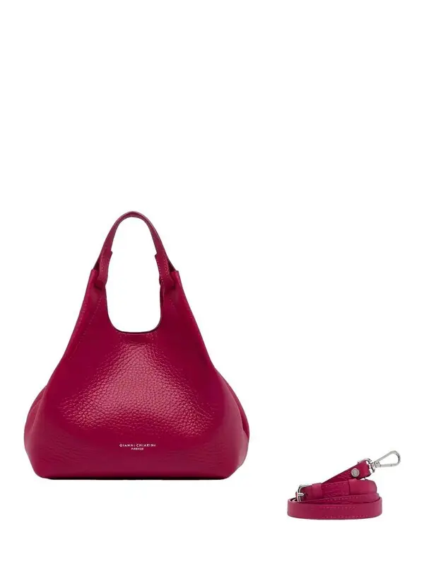 GIANNI CHIARINI Dua Leather Shoulder Bag - Pink
