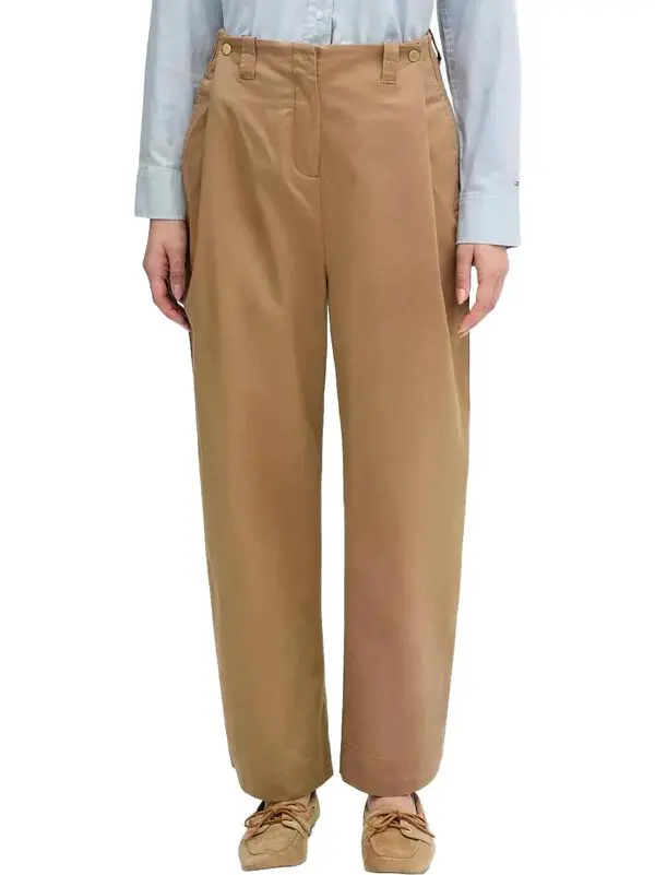 Barbour Alara Wide Leg Trousers - Brown