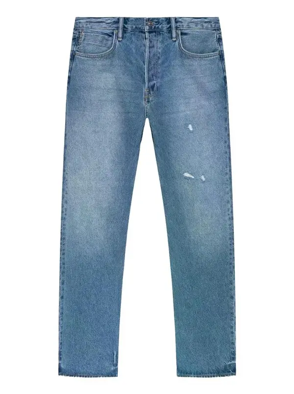 ALLSAINTS Distressed-effect Straight Leg Jeans - Blue