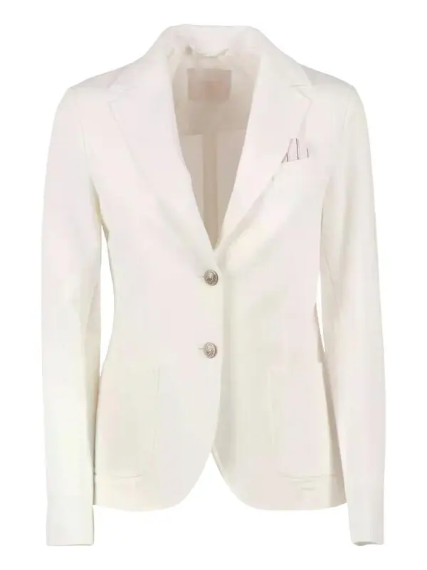 CIRCOLO 1901 Single-breasted Blazer - White