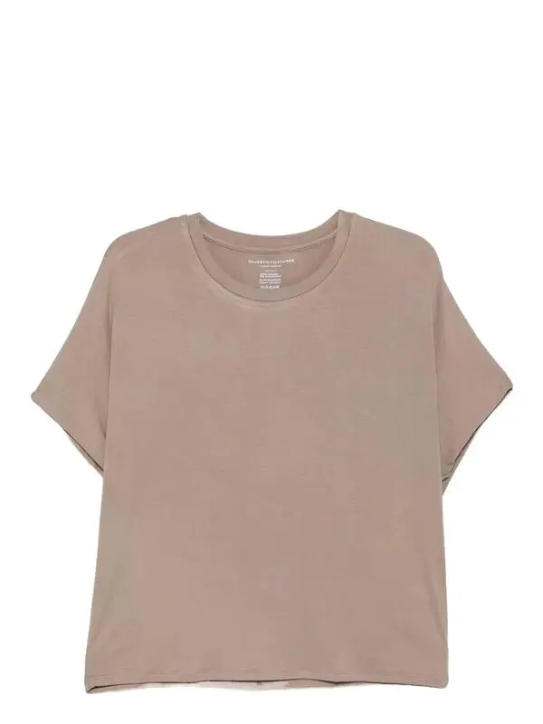 Majestic Filatures Crew-neck T-shirt - Brown