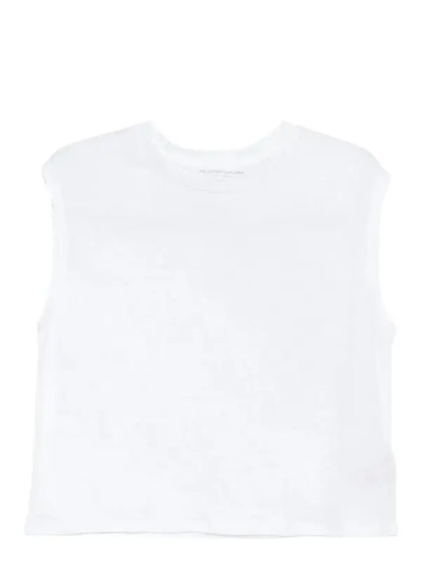 Majestic Filatures Crew-neck Tank Top - White