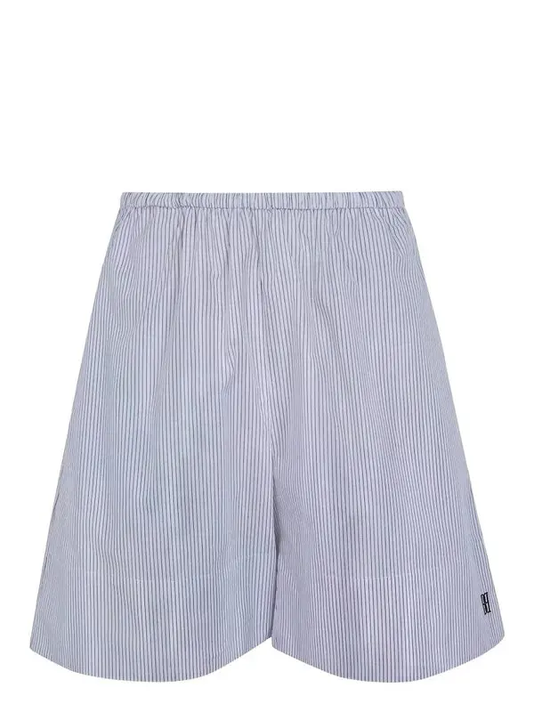 BY MALENE BIRGER Striped Shorts - White