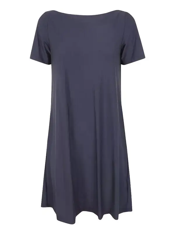 ARCHIVIO '67 Boat-neck T-shirt Dress - Blue