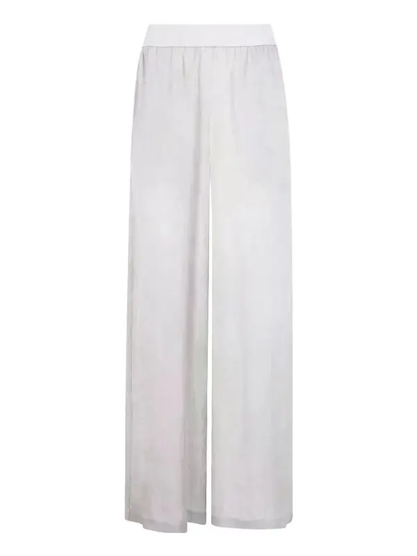 UMA WANG Loose-fit Wide Leg Trousers - Neutrals