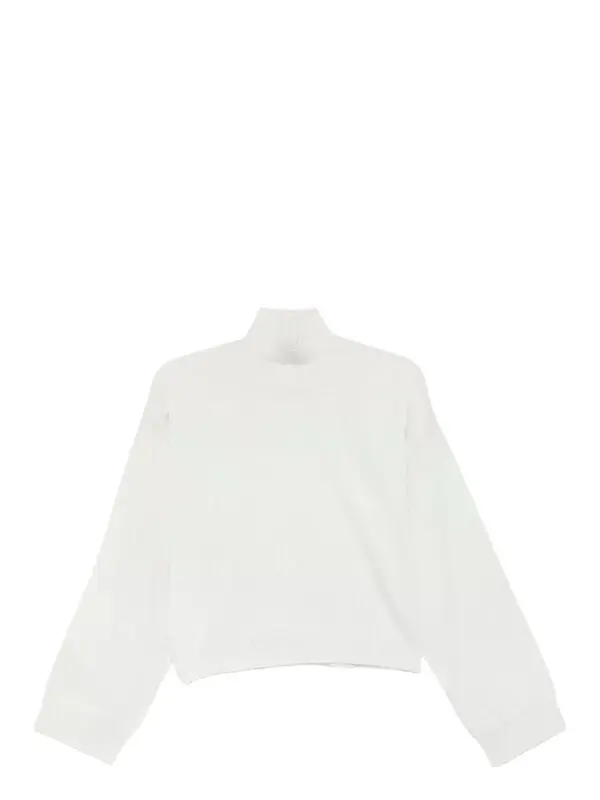 Fabiana Filippi Funnel-neck Sweater - White