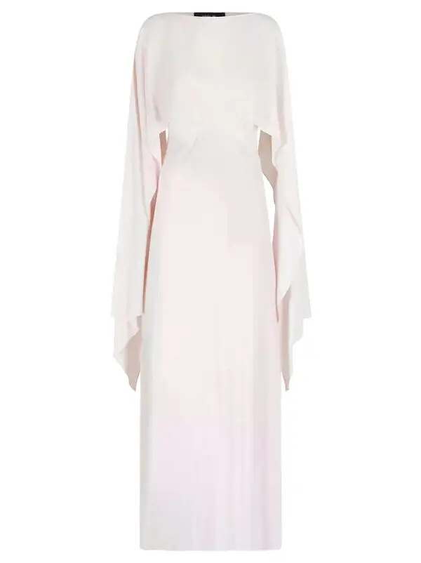 Federica Tosi Open-back Long-sleeved Dress - Pink