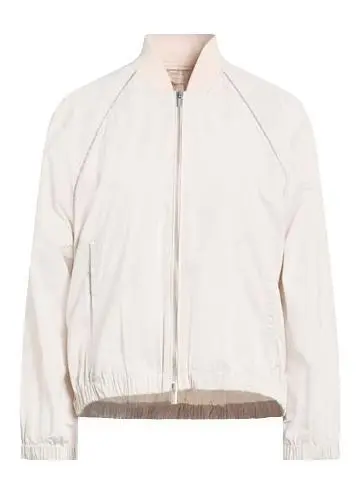 Peserico Bomber Jacket - Light Grey