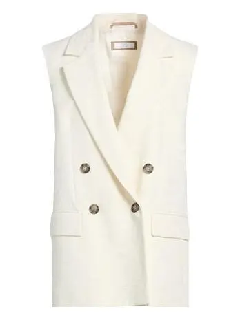 Peserico Double-breasted Blazer - White