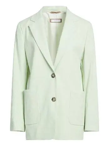 Peserico Easy Blazer Light Cotton And Elastane - Green