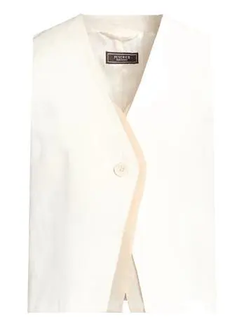 Peserico Tailored Vest With Button Fastenings - White