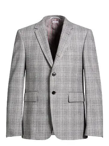 Thom Browne Light Wool Cashmere Blazer - Grey