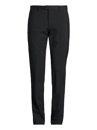 LARDINI Tapered Slim-fit Trousers - Black