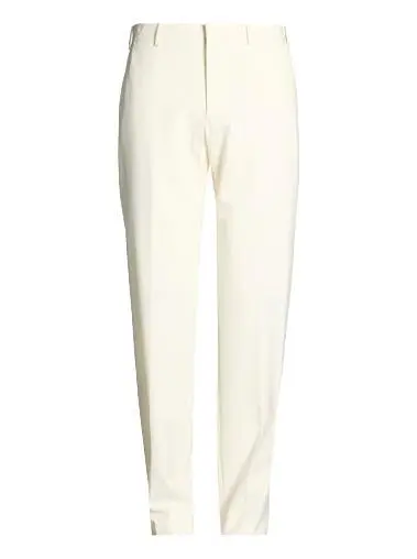 LARDINI Tailored Straight Leg Pants - White