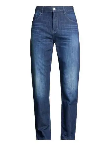 Armani Exchange Jeans In Denim-jersey - Blue